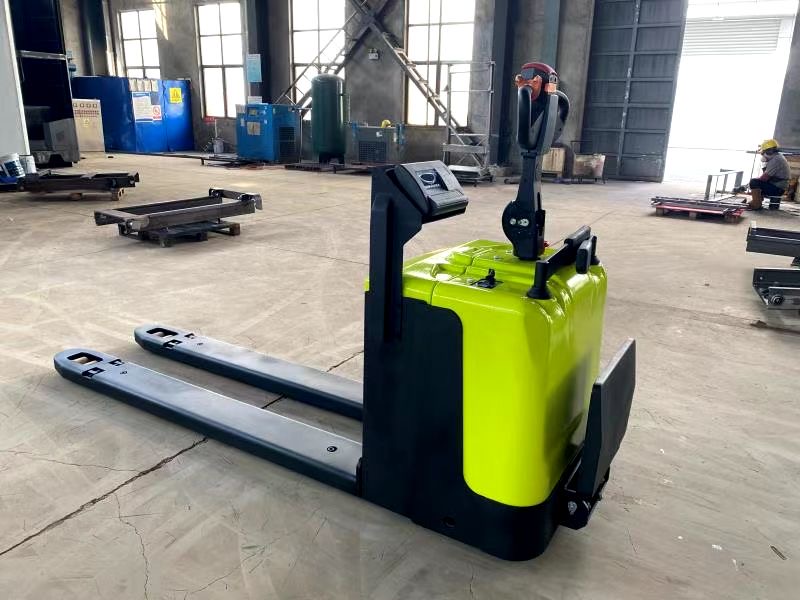 Long Fork Electric Pallet Truck with Scales EPT-25B - WELIFTRICH