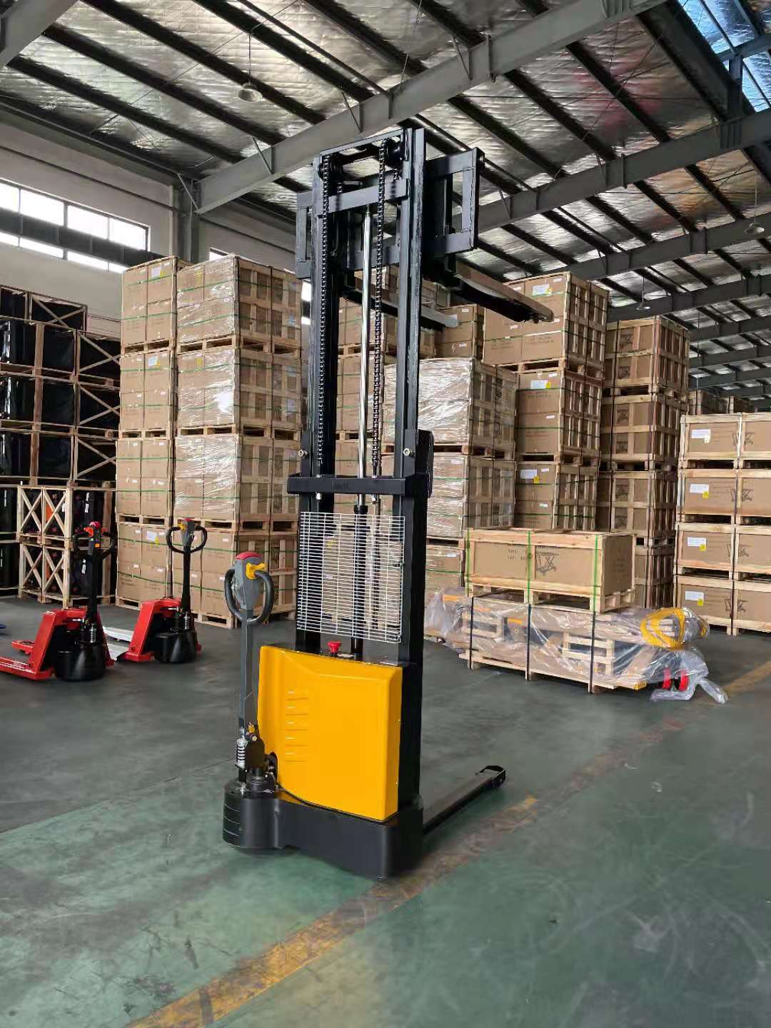 1200kg 1.2ton Electric walkie Stacker pallet stacker electric - WELIFTRICH
