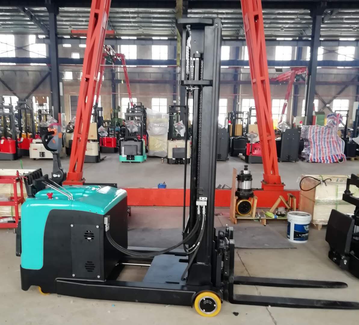 2.5ton 3.0ton electric reach stacker reach forklift reach lifter truck ...