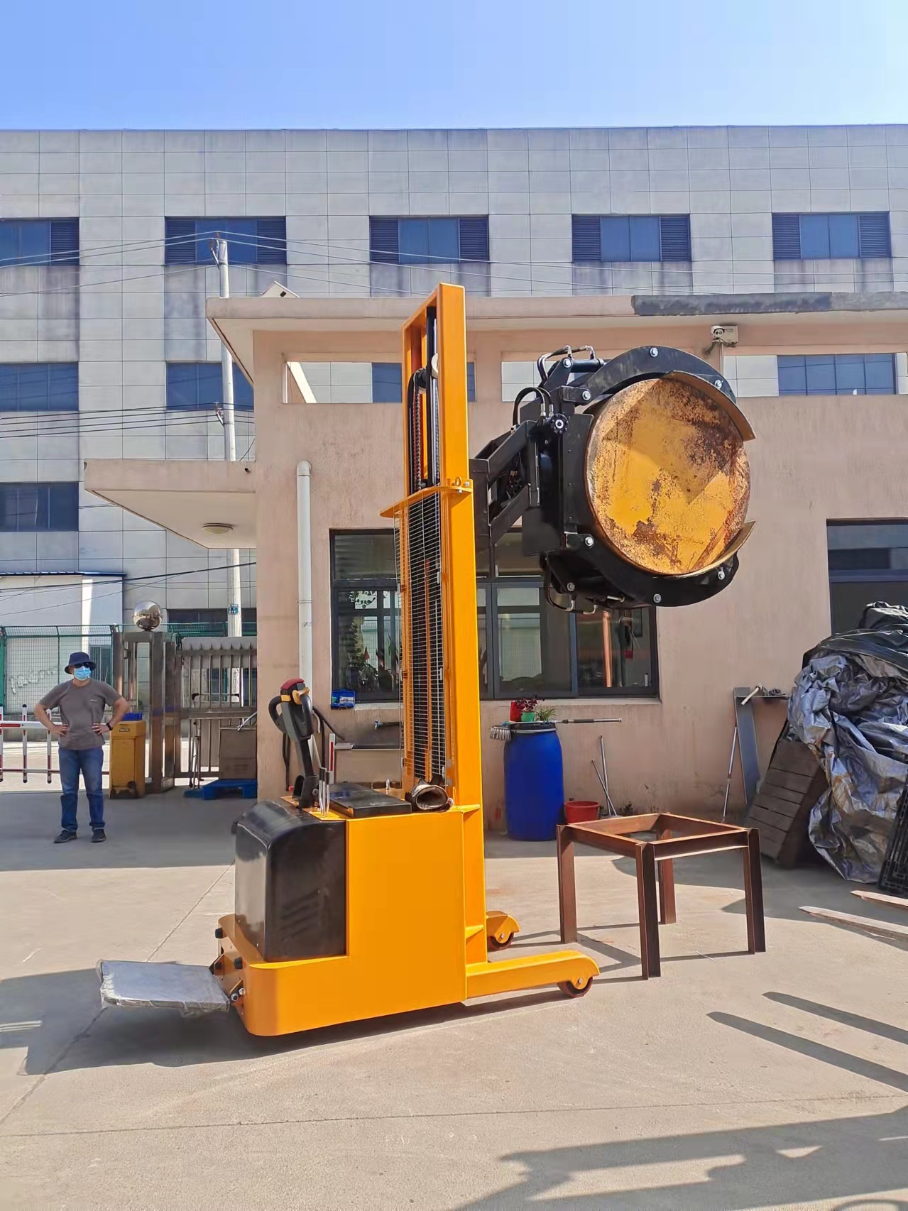 Paper Roll Clamp Rotated Electric Stacker ES-05A - WELIFTRICH